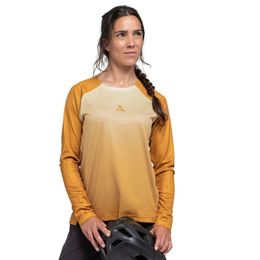 Sch&ouml;ffel Sch&ouml;ffel Fahrradlongsleeve "Koitere" in Senf - 61% | Gr&ouml;&szlig;e 36 | Damen-outdoor-tops-shirts