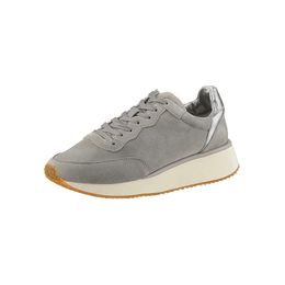 Heine Leder-Sneakers in Grau - 76% | Gr&ouml;&szlig;e 37 | Damen-sneakers