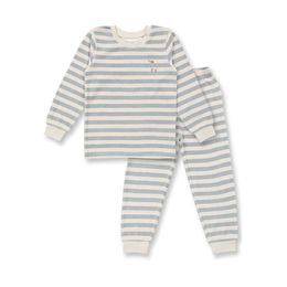 Sense Organics Pyjama "Long John" in Hellblau - 51% | Gr&ouml;&szlig;e 122 | Kinder-waesche