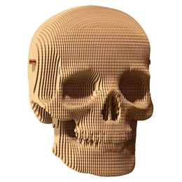 Cartonic 3D-Puzzle ''Skull'' in Hellbraun - 34% | Gesellschaftsspiele
