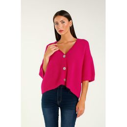 Tamba Cardigan in Pink - 62% | Gr&ouml;&szlig;e 40/42 | Damen-pullover-cardigans