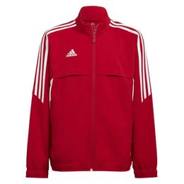 Adidas Trainingsjacke "CON22 PRE JKT Y" in Rot - 61% | Gr&ouml;&szlig;e 128 | Kinder-outdoor-jacken