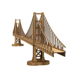 Cartonic 3D-Puzzle ''Golden Gate Bridge'' in Hellbraun - 34% | Gesellschaftsspiele
