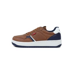 Levi's Levi ́s Sneakers "Aiden" in Hellbraun/ Wei&szlig;/ Blau - 57% | Gr&ouml;&szlig;e 37 | Kindersneakers