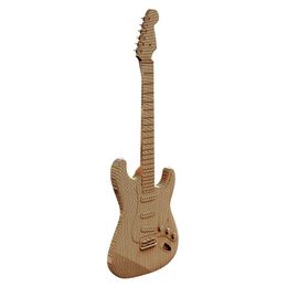 Cartonic 3D-Puzzle ''Guitar'' in Hellbraun - 28% | Gesellschaftsspiele