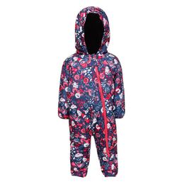 Dare 2b Schneeanzug "Bambino II" in Dunkelblau/ Pink - 60% | Gr&ouml;&szlig;e 56 | Babyjacken