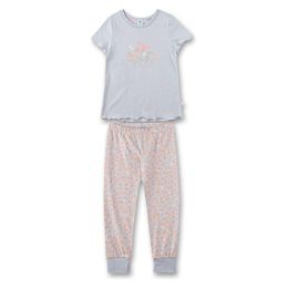 Sanetta Pyjama in Blaugrau - 51% | Gr&ouml;&szlig;e 92 | Kinder-waesche