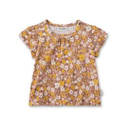 Sanetta Kidswear Shirt in Hellbraun/ Gelb - 53% | Gr&ouml;&szlig;e 56 | Baby-shirts