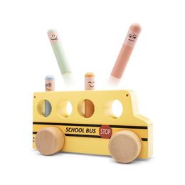 New Classic Toys Steckspiel "Schulbus" - ab 2 Jahren - 17% | Gesellschaftsspiele