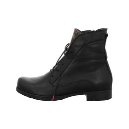 Think! Leder-Boots in Schwarz - 76% | Gr&ouml;&szlig;e 36,5 | Damen-stiefel