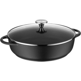 WMF Pfanne, Schwarz, Metall, 7.5 cm, Kochen, Pfannen, Bratpfannen