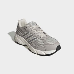 Sneaker adidas Sportswear "TECHNOCHAOS 2000", Damen, Gr. 40,5, orbit grau, grau three, grau two, Synthetik, Textil, Schuhe Sneaker, inspiriert vom Design des adistar control