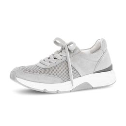 Sneaker Gabor "Sneaker low", Damen, Gr. 35,5, grau, Schuhe Sneaker