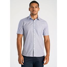 Flanellhemd LINDBERGH "Freizeithemd Modern Fit", Herren, Gr. L, Normalgr&ouml;&szlig;en, blau 02, Obermaterial: 100% Baumwolle, Hemden