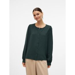 V&eacute;ro Moda Vero Moda Damen &raquo;VMALVA L/S TAPE SHIRT WVN GA&laquo; gr&uuml;n XS