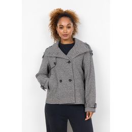 soyaconcept Damen soyaconcept Kurzjacke &raquo;SC-FELISIA 1&laquo; mit Wollanteil schwarz L