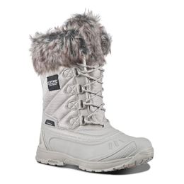 Icepeak Damen Snowboots &raquo;ANSINA MS&laquo; Winterschuhe, Winterboots, Winterstiefel, wasserdicht, gef&uuml;ttert grau 36