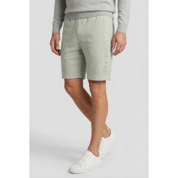 Shorts Calvin Klein "EU 350TERRY GRAPHIC SHORT", Herren, Gr. XL, N-Gr, shadow, Sweatware, Obermaterial: 92% Baumwolle, 8% Polyester, unifarben, regular fit kurz, Hosen Shorts, Regular fit mit Markenlogodruck
