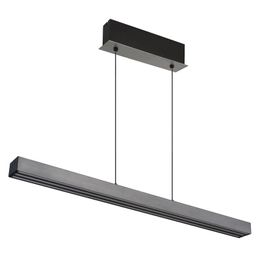 Globo LIGHTING LED-H&auml;ngeleuchte &raquo;ETHAN&laquo; LED-Modul 1 Stk. warmwei&szlig; - kaltwei&szlig; H&ouml;henverstellbar, Breite verstellbar, Touch Ein/Aus, Touchdimmer grau