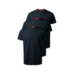 Kurzarmhemd MCS "MCS T-shirt MCOhio", Herren, Gr. M, Normalgr&ouml;&szlig;en, sapphire, sapphire, sapphire, Obermaterial: 100% Baumwolle, Hemden