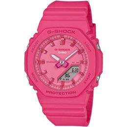 Casio G-Shock Damen Casio G-SHOCK Chronograph Quarzuhr,Armbanduhr Damenuhr,Herrenuhr, bis 20bar wasserd.Resinarmband rosa