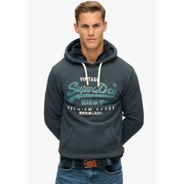 Superdry Herren Kapuzensweatshirt &raquo;DUO VINTAGE LOGO HOODIE&laquo; schwarz L