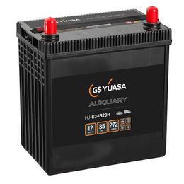 Yuasa Starterbatterie Auxilliary, Backup & Specialist Batteries HJ-S34B20R 12V 35Ah 272A f&uuml;r TOYOTA 28800-YZZPC 2880021181 28800YZZPC