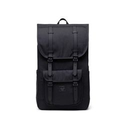 HERSCHEL Little America - Rucksack 16" 49.5 cm (grey crosshatch) in black tonal | Gr.: onesize