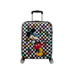 American Tourister Wavebreaker Disney - 4-Rollen-Kabinentrolley 55 cm (rot) in mickey check | Gr.: onesize
