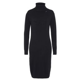 Bruno Banani Strickkleid in schwarz | Gr.: 38