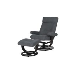 U.N.O uno Sessel-Hocker-Set mit Relaxfunktion Mateo grau Ma&szlig;e (cm): B: 80 H: 104 T: 114.0 &raquo; H&ouml;ffner