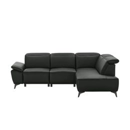 U.N.O uno Ecksofa Belfast &brvbar; schwarz &brvbar; Ma&szlig;e (cm): B: 260 H: 100 T: 203.0 &raquo; H&ouml;ffner