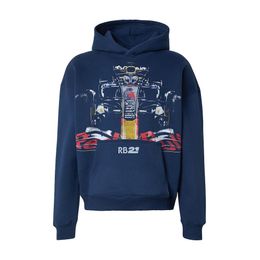 Hollister Sweatshirt 'REDBULL' male Blue size L
