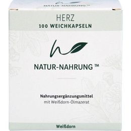 NATUR-NAHRUNG Herz Wei&szlig;dorn Weichkapseln 100 St
