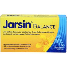MCM KLOSTERFRAU Vertr. GmbH Jarsin Balance 56 mg/120 mg &uuml;berzogene Tab. 30 St