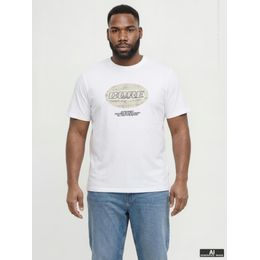 Jack & Jones PlusSize Jack & Jones PlusSize "JCOLIDO AOP FRONT PRINT TEE SS CRE PLS" mit Logo Print