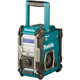 Baustellenradio Makita "MR004GZ", blau, Radios, 12-40 V, ohne Akku und Ladeger&auml;t
