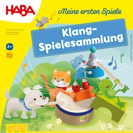 Spiel Haba "Meine ersten Spiele - Klang-Spielesammlung Meine ersten Spiele", bunt, Spiele, Kinder, Holz, Pappe, Made in Germany