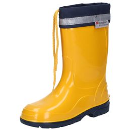 Gummistiefel Bockstiegel "Regenstiefel Kim", M&auml;dchen, Gr. 28, gelb, Obermaterial: 100% PVC PVC., Schuhe Gummistiefel