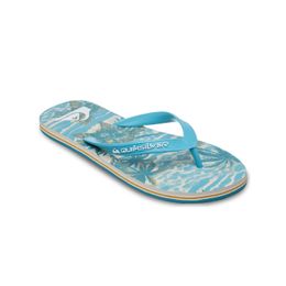 Sandale Quiksilver "Molokai Art", Herren, Gr. 11 (44), aqua sundown, Obermaterial:Obermaterial: 100% Synthetik, Futter: 100% Synthetik, Laufsohle: 100% Schwammgummi;, Schuhe Sandale
