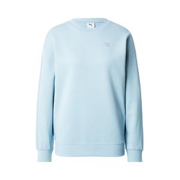 Puma Sweatshirt 'Essentials Elevated' female Blue size XL