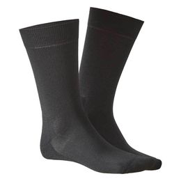 Socken Hudson "Socke One For All", Herren, Gr. 39-42, schwarz (schwarz 0005), Obermaterial: 58% Polyamid PA. 40% Lyocell CLY. 2% Elasthan EL., Socken Socken