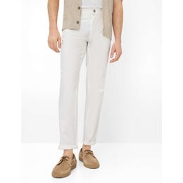 Brax Herren Five-Pocket-Hose Style CADIZ WHITE, wei&szlig;, Gr. 38/32