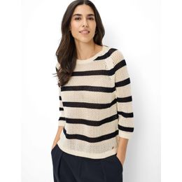Brax Damen Strickpullover Style NALA navy, dunkelblau, Gr. 48