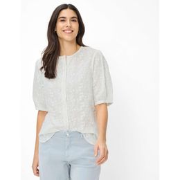 Brax Damen Bluse Style VEA white, wei&szlig;, Gr. 36