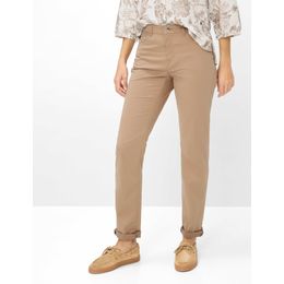 Brax Damen Five-Pocket-Hose Style CAROLA LIGHT MOCHA, braun, Gr. 36