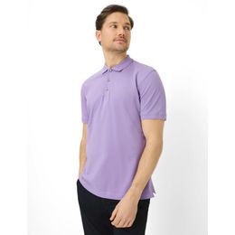 Brax Herren Polo Style PETE violet, dunkles lila, Gr. L