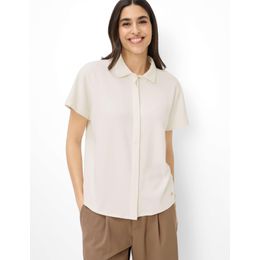 Brax Damen Bluse Style CELIA S soft ecru, Altwei&szlig;, Gr. 34