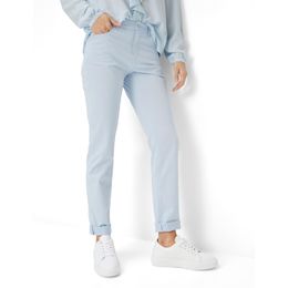 Brax Damen Five-Pocket-Hose Style CAROLA VINTAGE BLUE, hellblau, Gr. 44