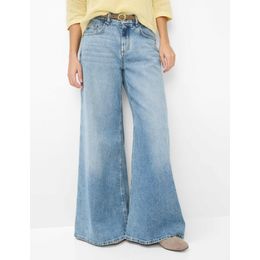 Brax Damen Five-Pocket-Hose Style MARCH USED BLEACHED BLUE, denim hellblau, Gr. 36